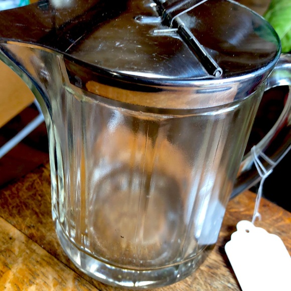 grand silver glass co | Kitchen | Mckee Glass Grand Silver Co Vintage ...